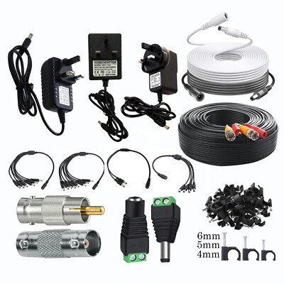 1A 2A 3A Adapter 12V DC Power Supply Splitter DCE BNC For CCTV Camera ...