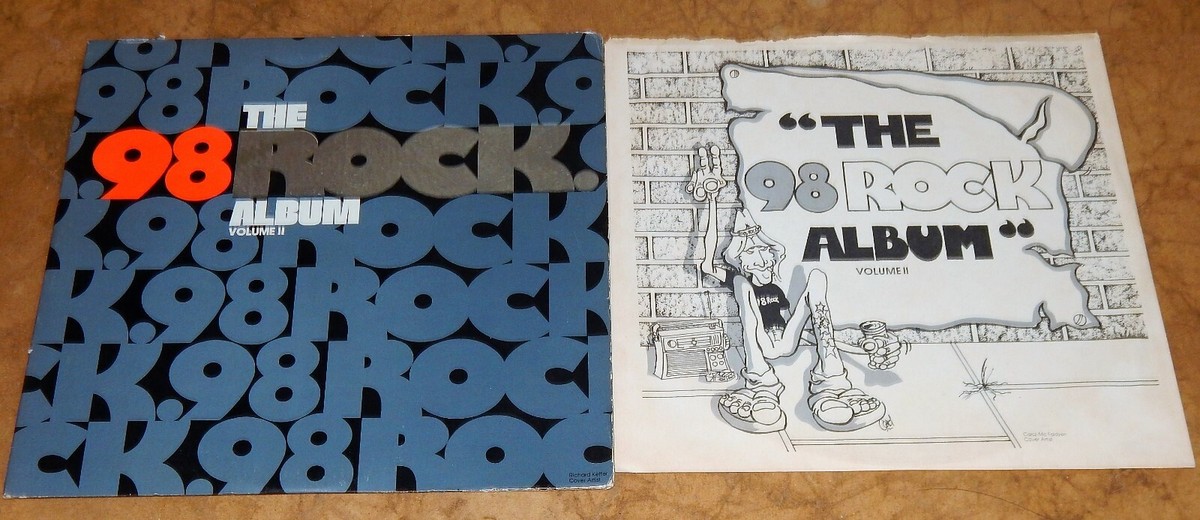 The 98 Rock Album Volume Ii Lp Record Tampa Fl Local Bands Justin,