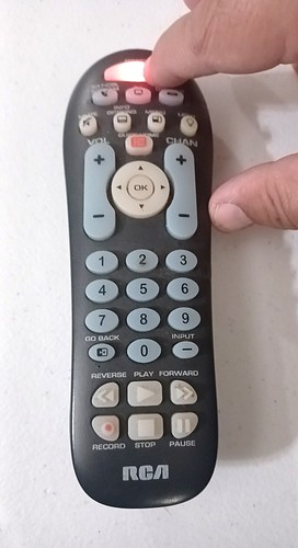 RCA TV DVD-VCR SAT-CBL Stream RCR314WZ R259723T52EW Remote Control Free ...
