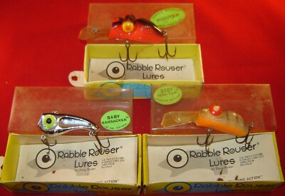 Rabble Rouser Tackle Box Lures Used and Unused (You Choose, Your Choice ...
