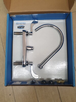 Z871C4-XL KITCHEN SINK FAUCET - 8" GOOSENECK - 4" WRIST BLADE HANDLES ...