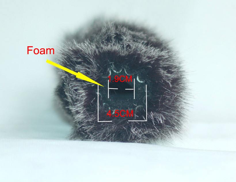 WindCutter fur mic windscreen for Canon XL1 XL1s XL2 XLH1 microphone | eBay