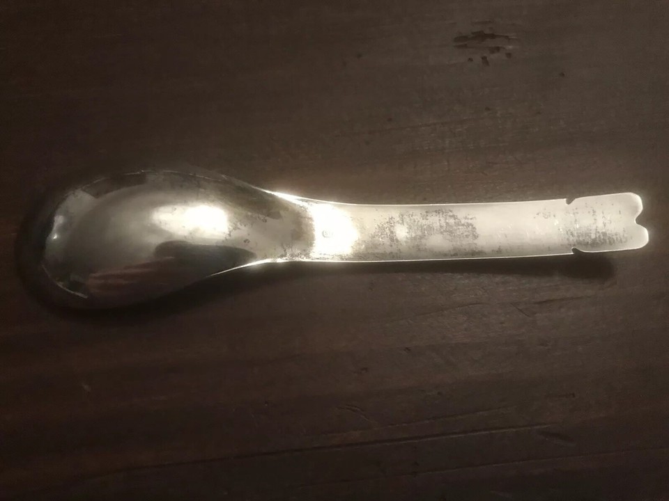 Vintage 100 Year Anniversary Sterling Silver Potlatch Spoon Tlingit ...