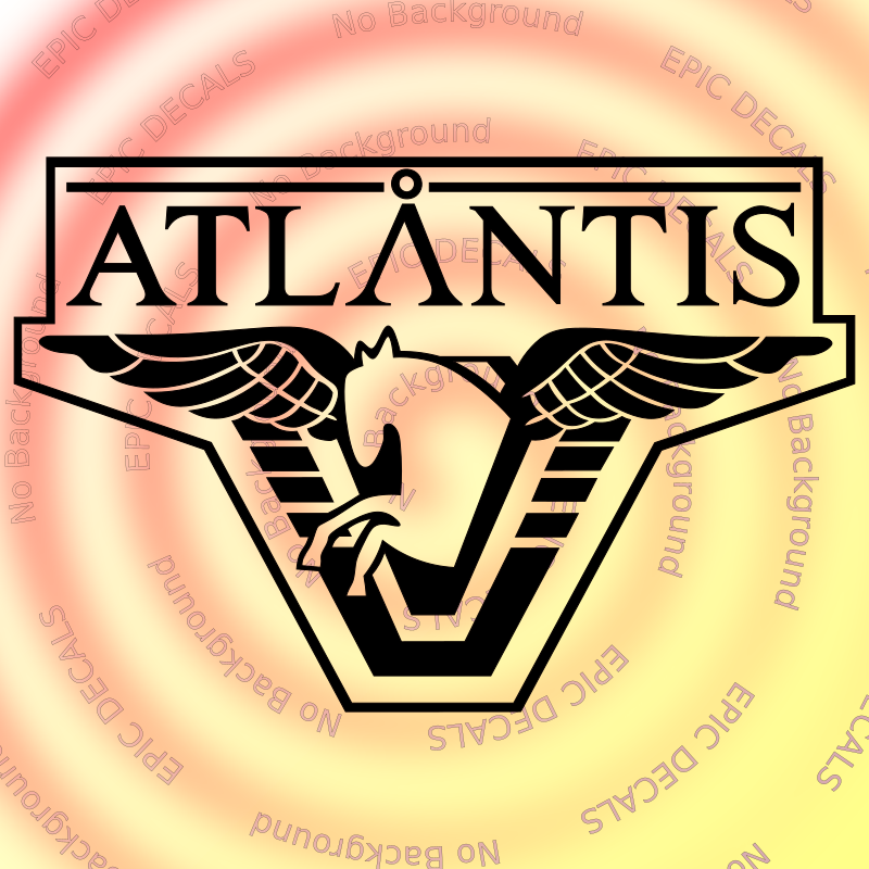 Stargate Atlantis Laptop Vinyl Decal / Sticker SG1 SGC Window Truck Car ...