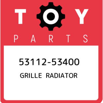 53112-53400 Toyota Grille radiator 5311253400, New Genuine OEM Part | eBay