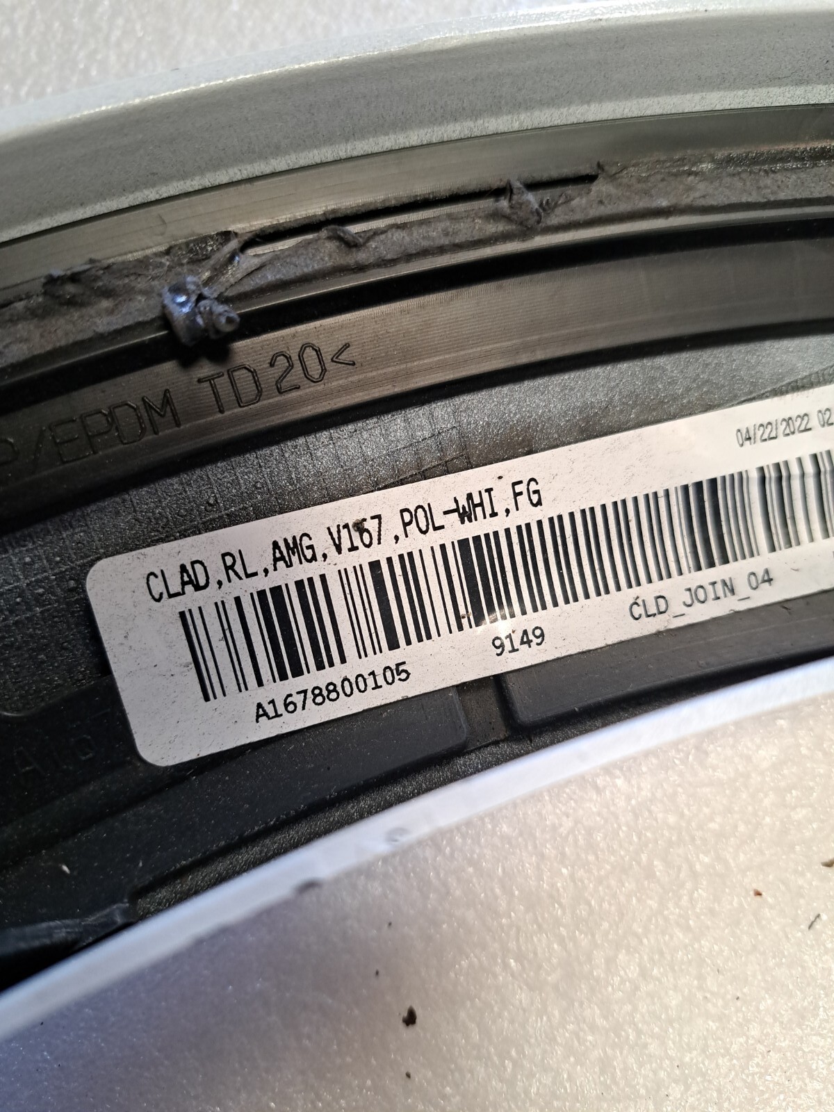 2019 - 2021 MERCEDES GLE AMG Rear Left side Flare Molding OEM ...