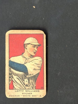 1919-21 W514 Lefty Williams White Sox #35 Vintage Baseball Card | eBay