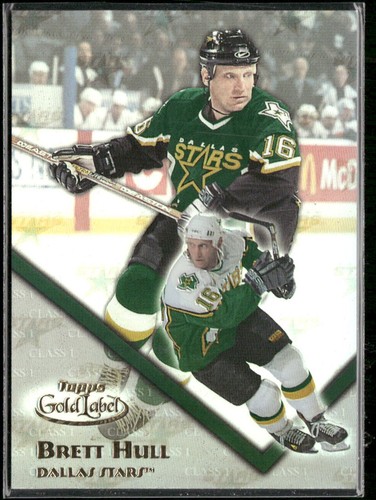 2000-01 Topps Gold Label Brett Hull #5 Dallas Stars | eBay