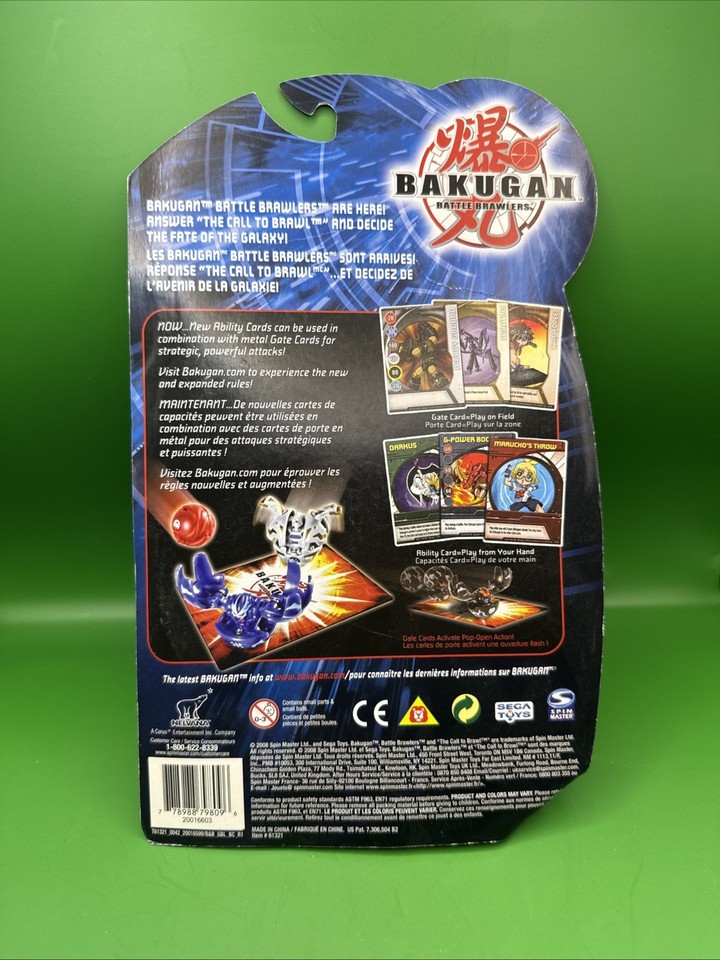 Bakugan Battle Brawlers B2 Bigger Brawlers Starter Pack 2008 spin ...