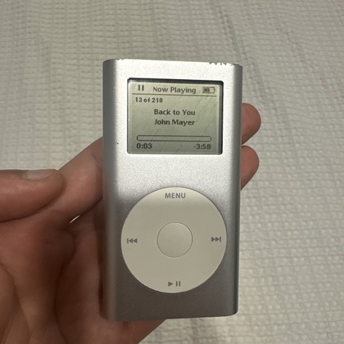 Apple Ipod Mini Silver A1051 4GB MP3 Player | eBay Australia