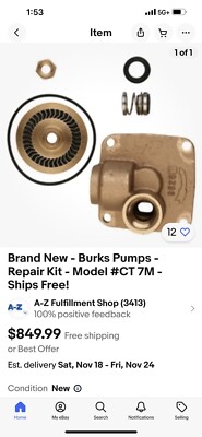 Burks Repair Kit | eBay