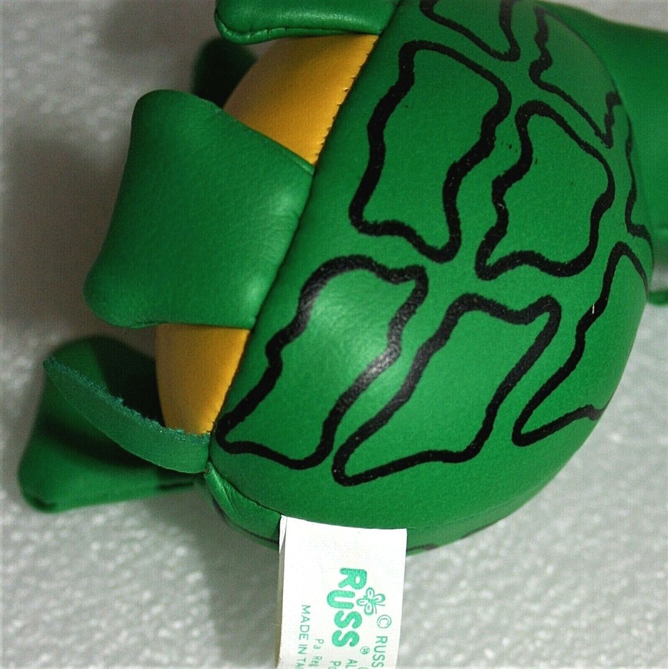 Little Turtle Russ Berrie Vinyl Plush Hanging Toy 1970's NOS New | eBay