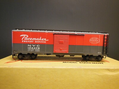 VINTAGE HO SCALE CRAFTSMAN BUILT ATHEARN NYC PACEMAKER 40' BOX CAR O/B ...