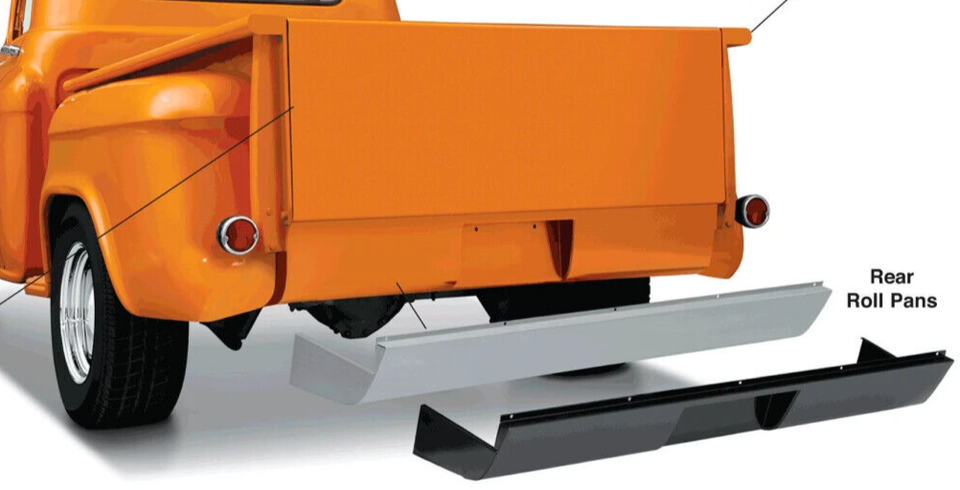 1940 1941 1942 1946 Chevy Pickup Truck GMC Step Side Roll pan w/Plate ...