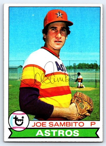 1979 Topps Joe Sambito #158 Autograph / Signed in person Houston Astros ...