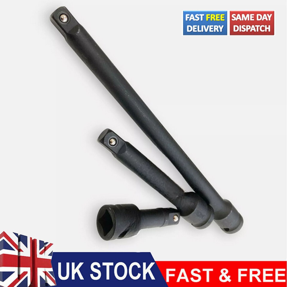 IMPACT Socket Extension BARS. 1/2" Dr Long reach IMPACT Extension BARS ...