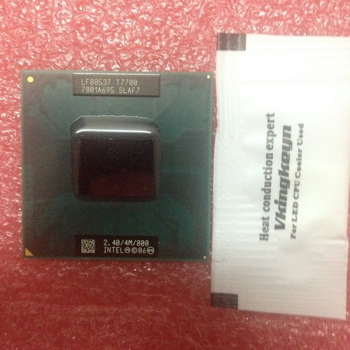 Intel Core 2 Duo T7700 SLAF7 SLA43 800MHZ 2.4/GHz 4MB Dual-Core CPU ...
