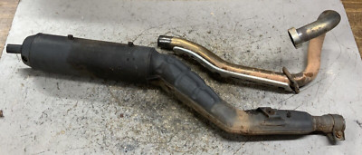 2000 yamaha ttr225 exhaust ttr 225 muffler pipe | eBay