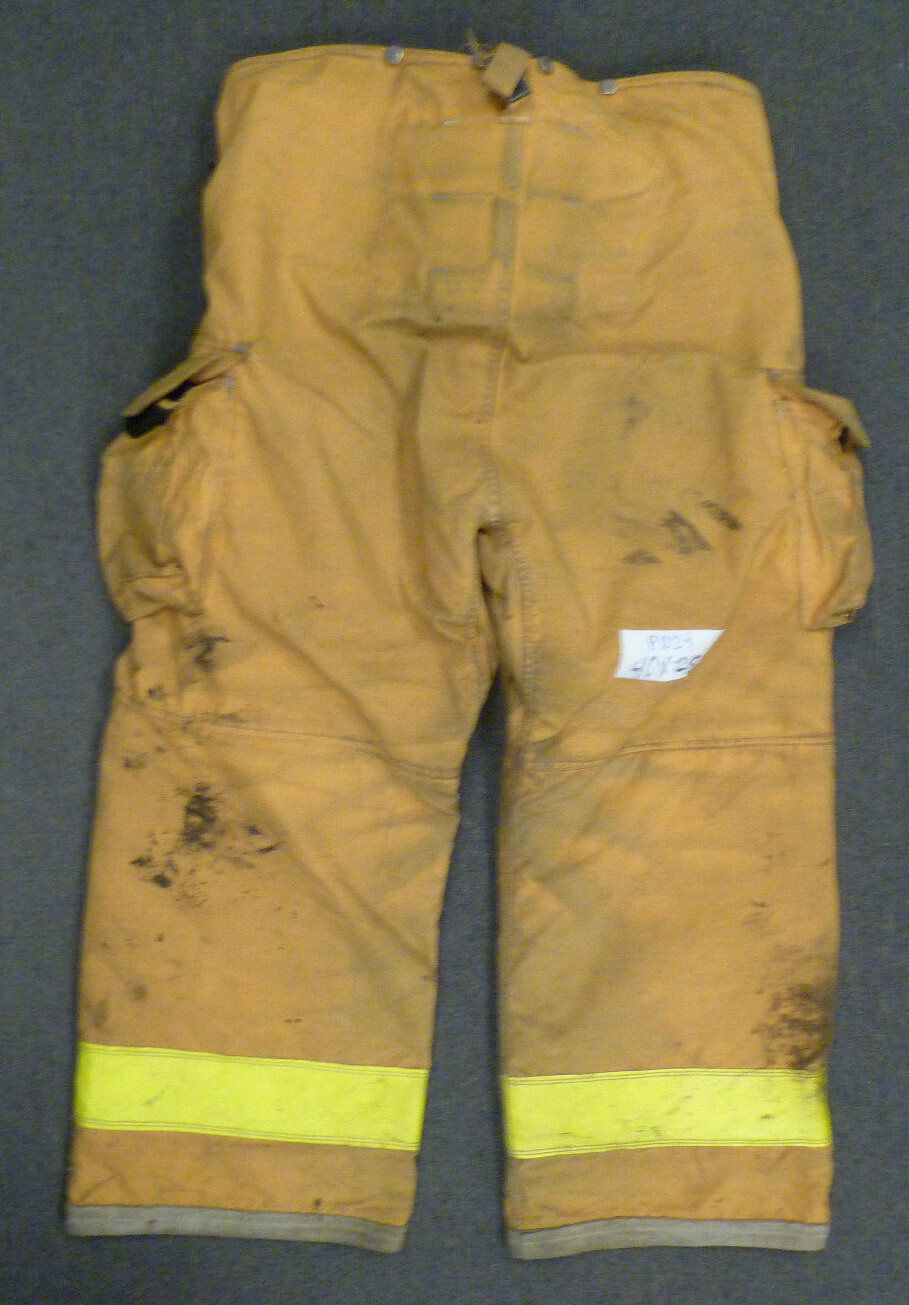 40x28 Janesville Tan Firefighter Pants Turnout Bunker Fire Gear P029 | eBay