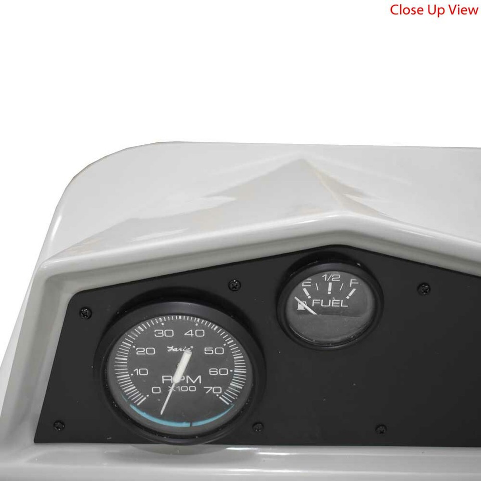 G3 Boat Steering Side Console | Gray Fiberglass W/ Gauges (Used) | eBay
