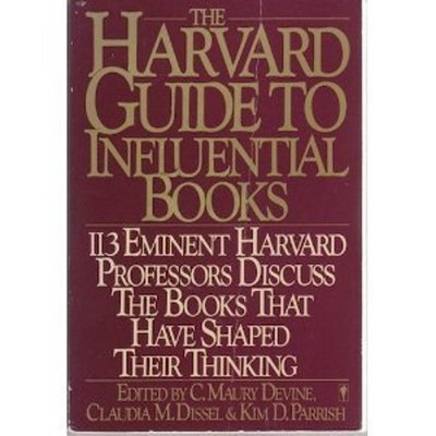 The Harvard Guide to Influential Books Hardcover 9780060550134| eBay