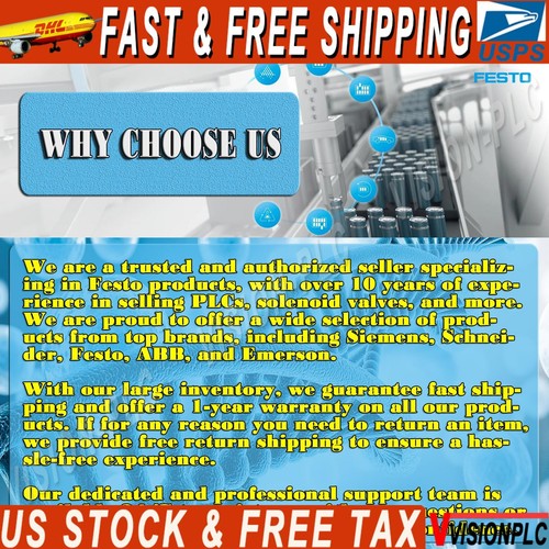 New ADN-40-50-A-P-A Festo 536296 Compact cylinder Fast Shipping | eBay