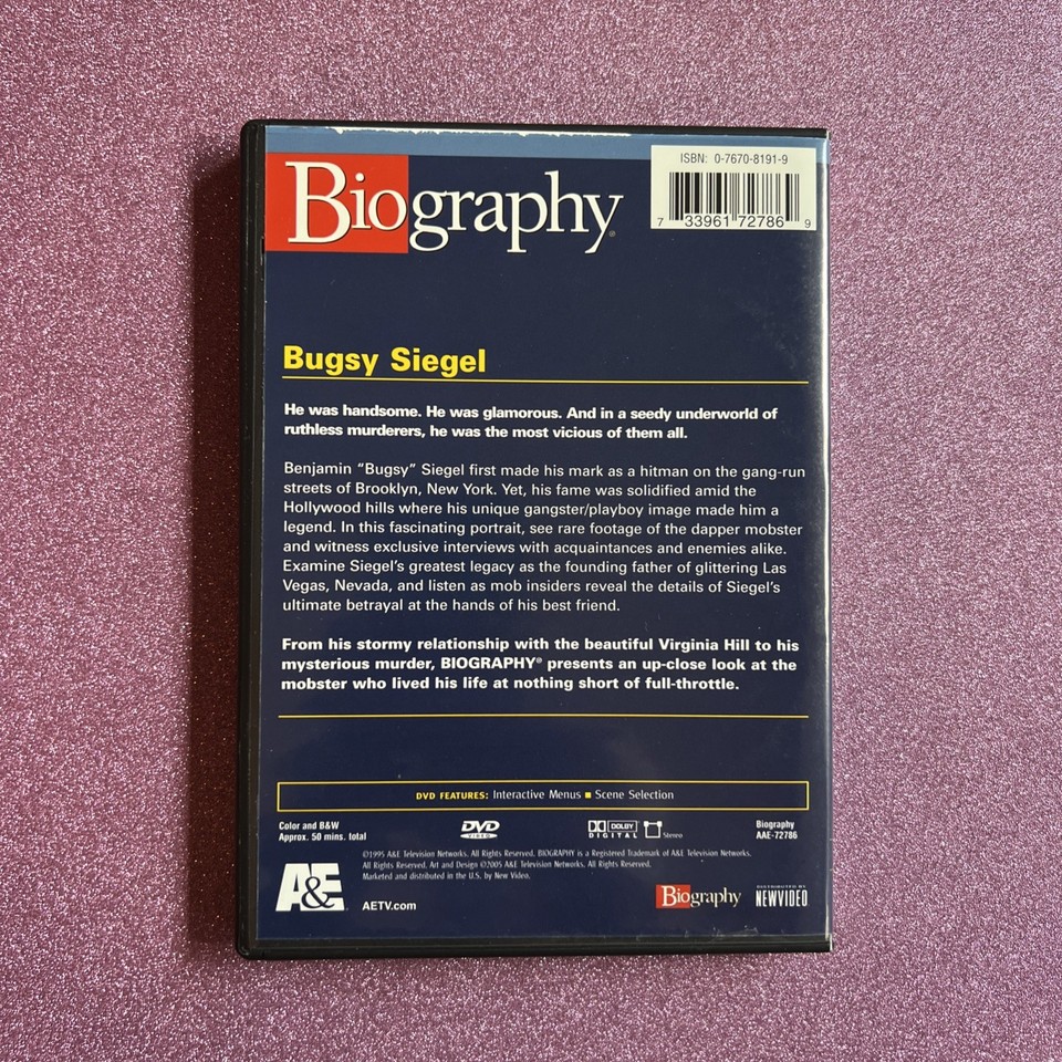 Bugsy Siegel (DVD, 2005) 733961727869 | eBay UK