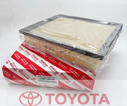 14-19 TOYOTA TUNDRA 5.7L & 4.6L GENUINE TOYOTA AIR FILTER 17801-0P100 ...