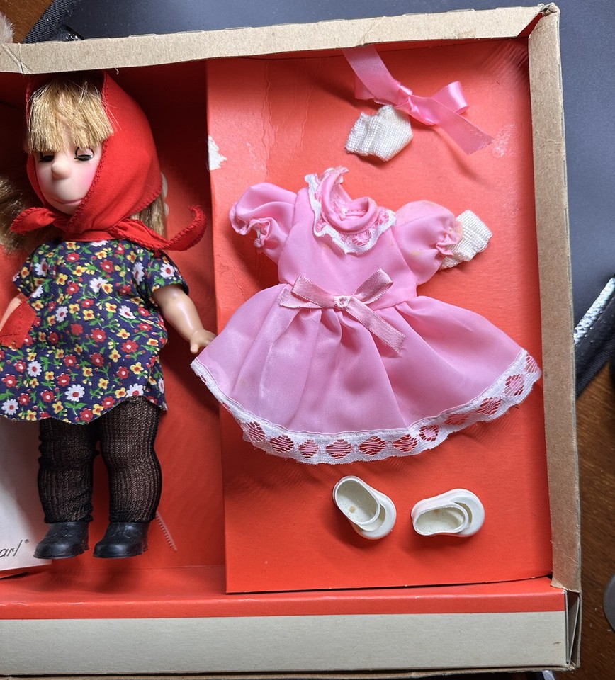 1960's Horsman Poor Pitiful Pearl Doll MIB NRFB vinyl 12" Gift Set ...