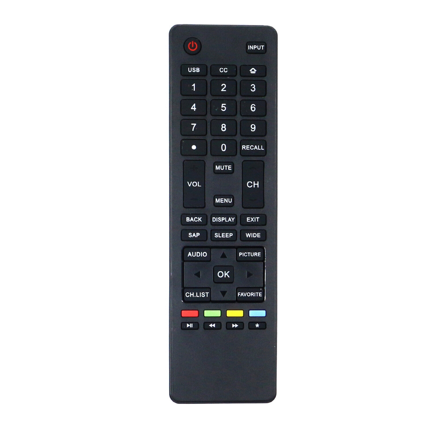 New Remote HTR-A18M Replace for Haier TV 32D3000 LE24F33800 40D3500M ...