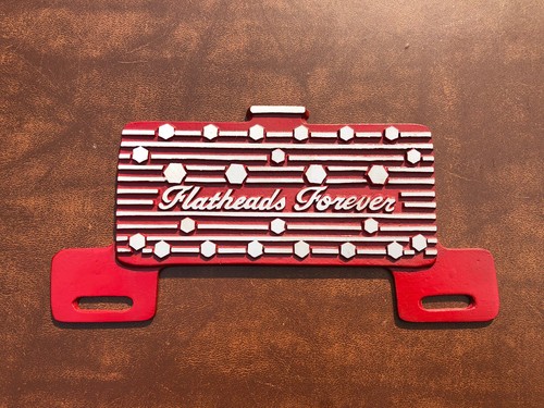 Flatheads Forever License Plate Topper Sign Hot Rod Rat Rod Vintage ...