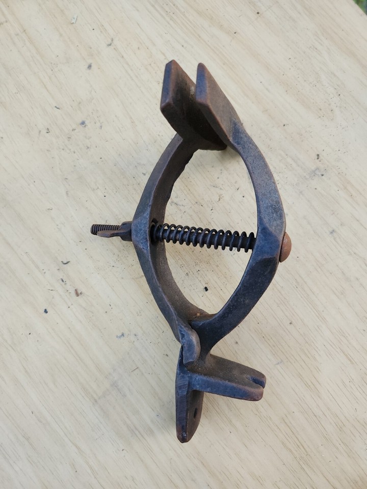 Vintage Vise Cast Iron HAND SAW SHARPENING VISE Bench Mount Saw Vice | eBay