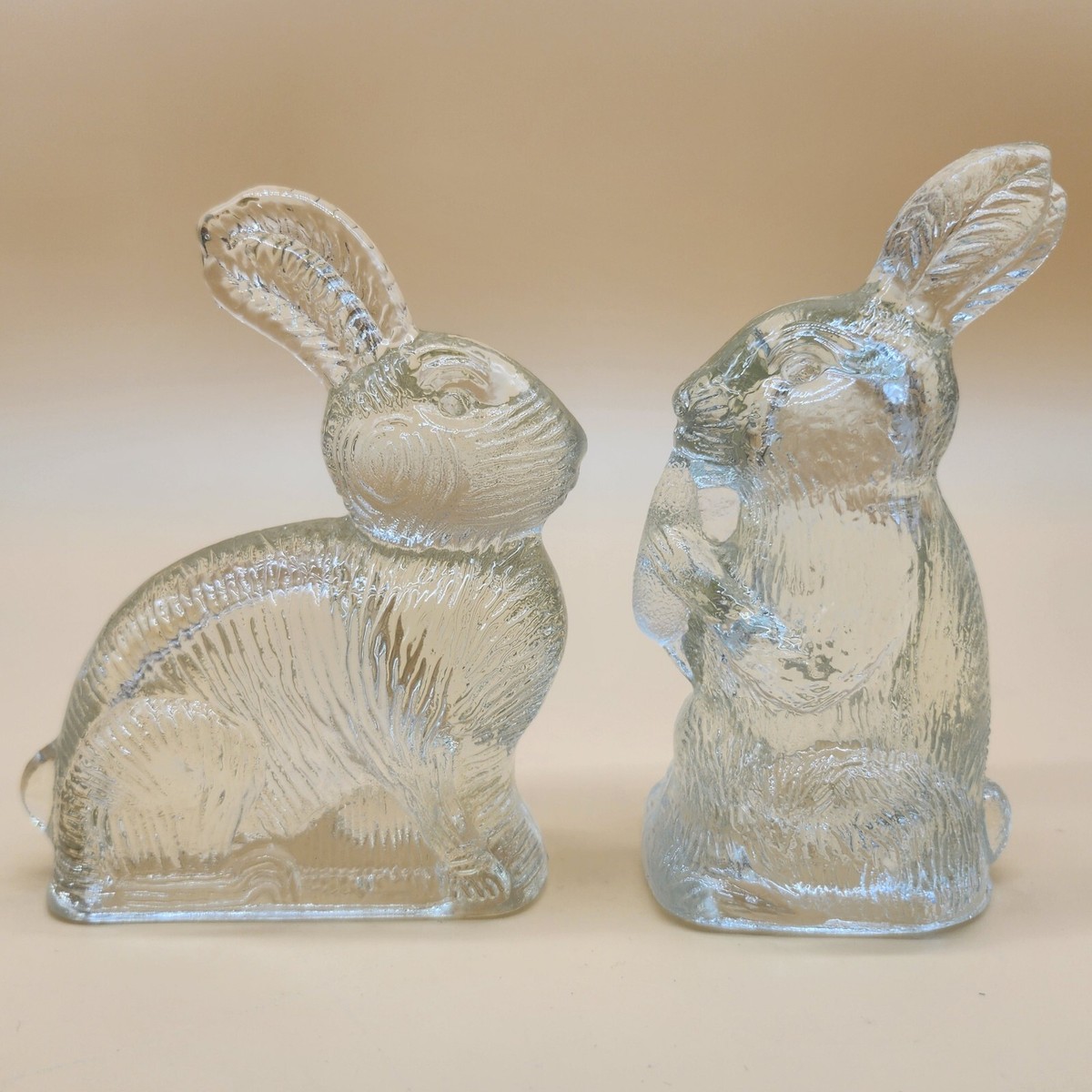 Vintage Glass Rabbit