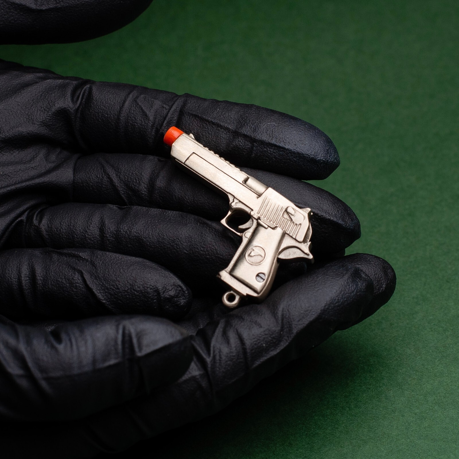 Cap gun Desert Eagle Gun necklace Mini Gun Deagle Gun keychain ...