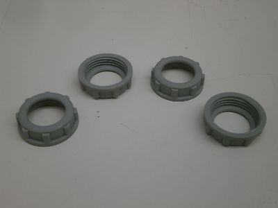 (75-Pack) 3/4" Rigid Pipe Conduit Plastic Insulating Bushing Threaded ¾ ...