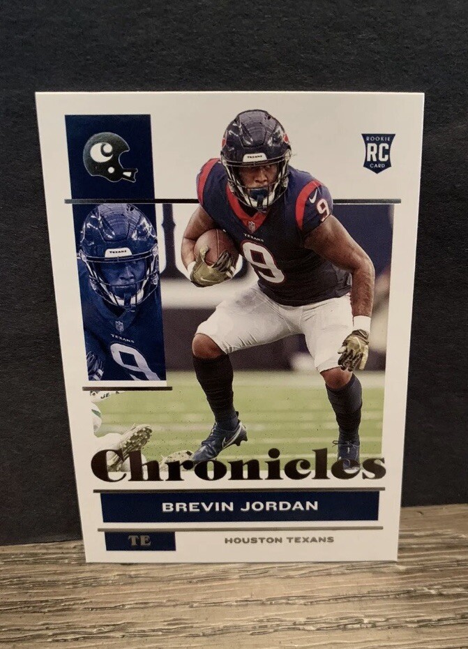 Brevin Jordan 2021 Panini Chronicles Rookie Card RC #37 Houston Texans ...
