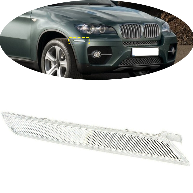 Front Bumper Side Marker Light Reflector 63147187088 For BMW E71/72 X6 ...