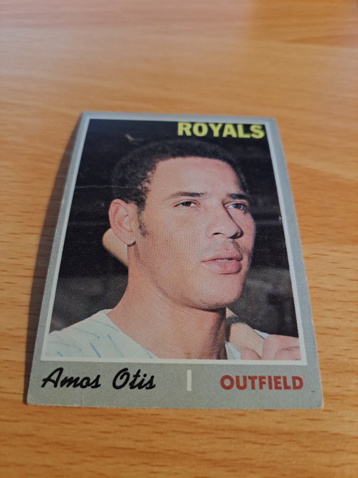 1970 TOPPS BASEBALL CARD # 354 AMOS OTIS ROYALS OUTFIELDER | eBay