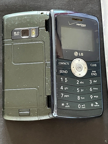 Verizon LG Octane Side Flip Cell Phone Keyboard Wireless Black | eBay