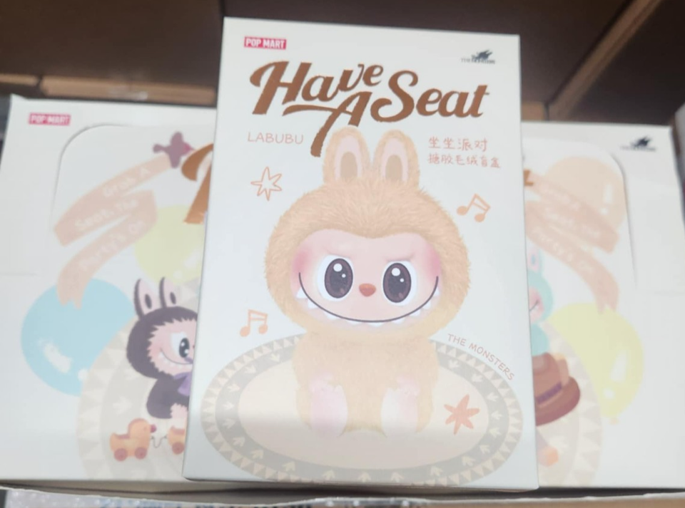 DADA - HAVE A SEAT - POP MART LABUBU - BRAND NEW - SEALED IN BAG - | eBay