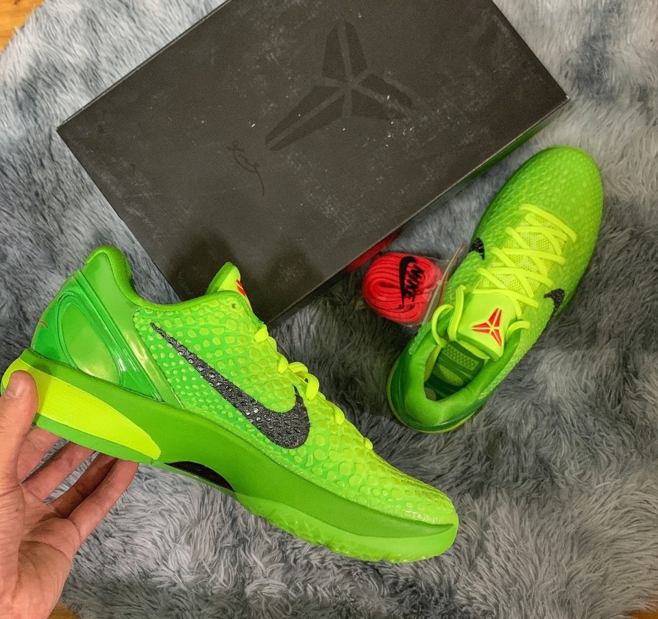 CW2190-300 Nike Kobe 6 Protro “Grinch” Size 7-13 | eBay