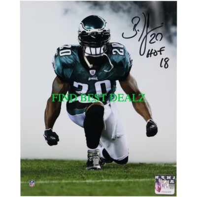 BRIAN DAWKINS🌟WOLVERINE PHILADELPHIA EAGLES Signed Autograph Photo ...