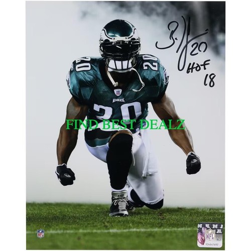 BRIAN DAWKINS🌟WOLVERINE PHILADELPHIA EAGLES Signed Autograph Photo ...