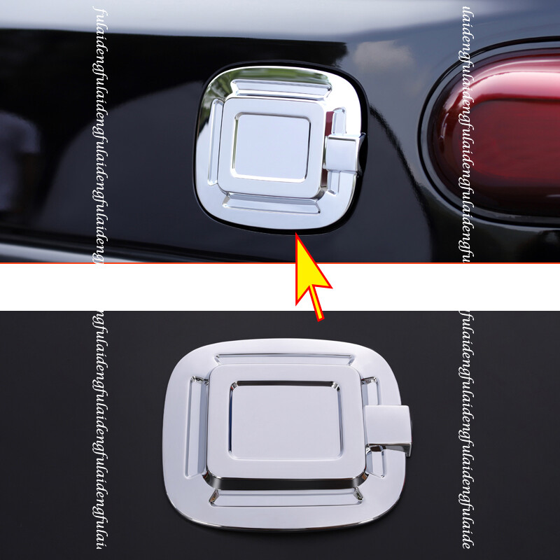 For Toyota FJ Cruiser 2007-2014 Chrome Gas Fuel Cap Tank Protector ...