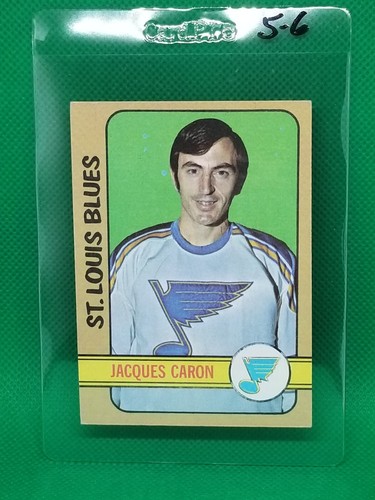 🏒1972 Topps Set Break #86 JACQUES CARON 🥅 EX-EXMT or BETTER | eBay