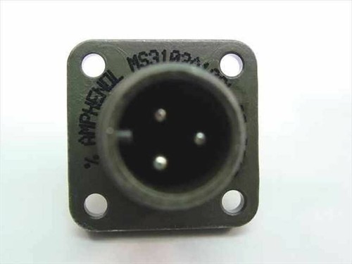 Amphenol-Aerospace MS/Standard Cylindrical Connector MS3102A10SL-3P | eBay