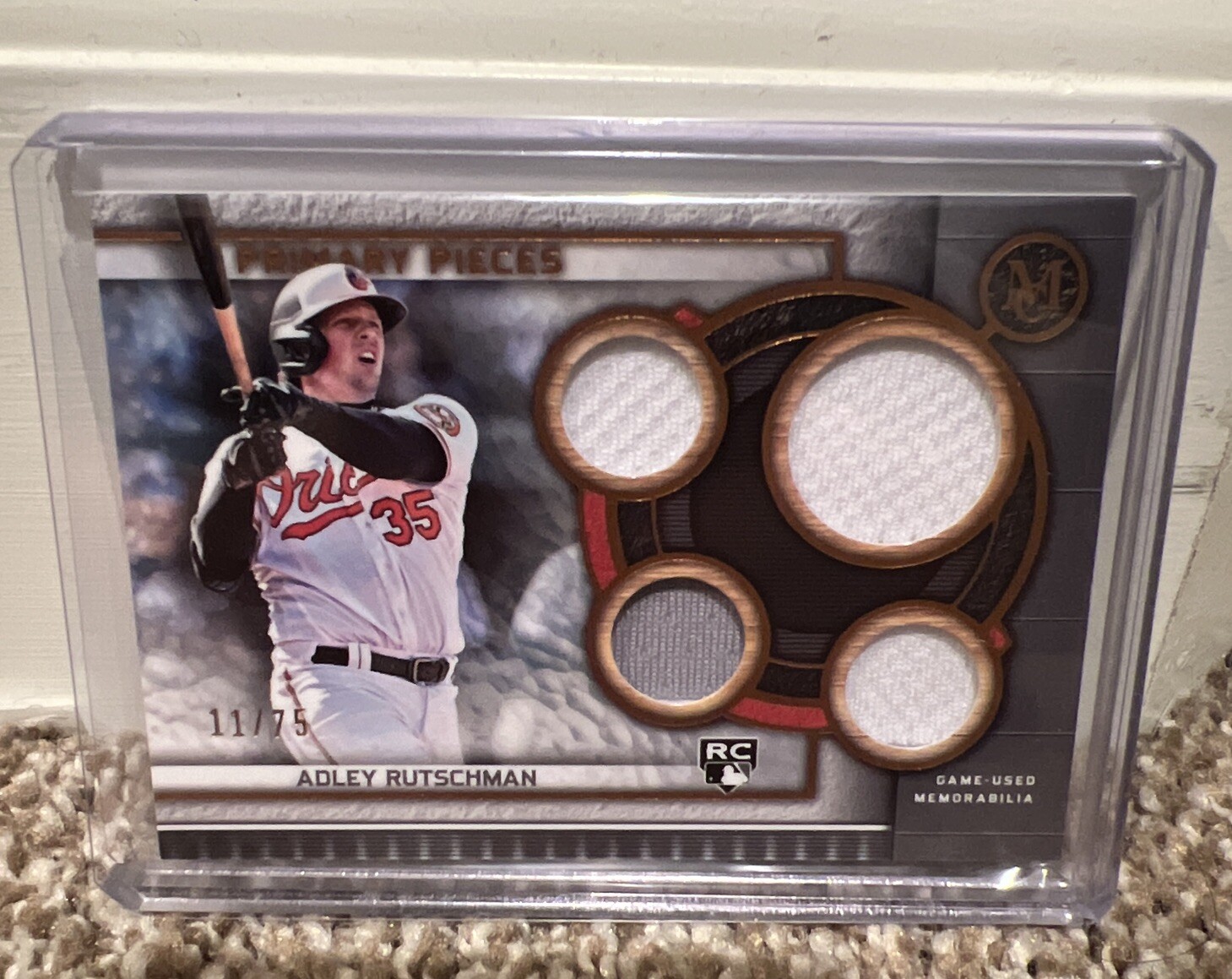 2023 Adley Rutschman Topps Museum Collection Quad Relic /75 | eBay