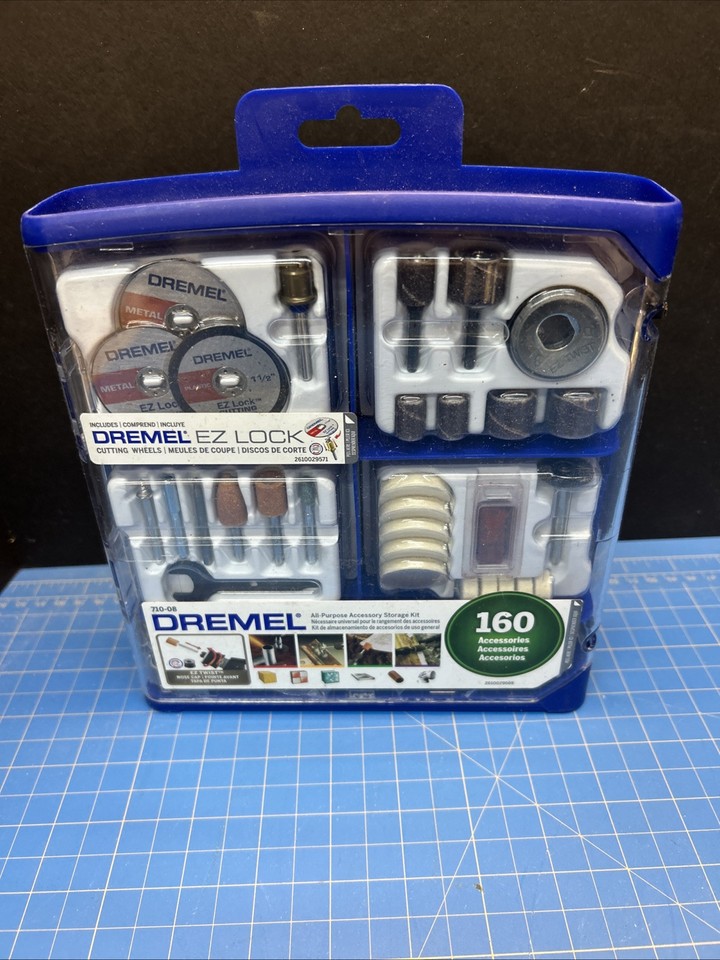 Dremel 710-08 All-Purpose Rotary Accessory Kit (160-Piece) | eBay
