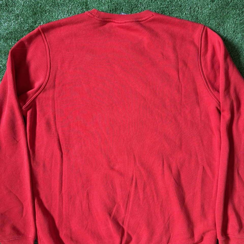 Nike USA Soccer Crewneck Sweatshirt Men’s Large Red Crest Logo USMNT | eBay