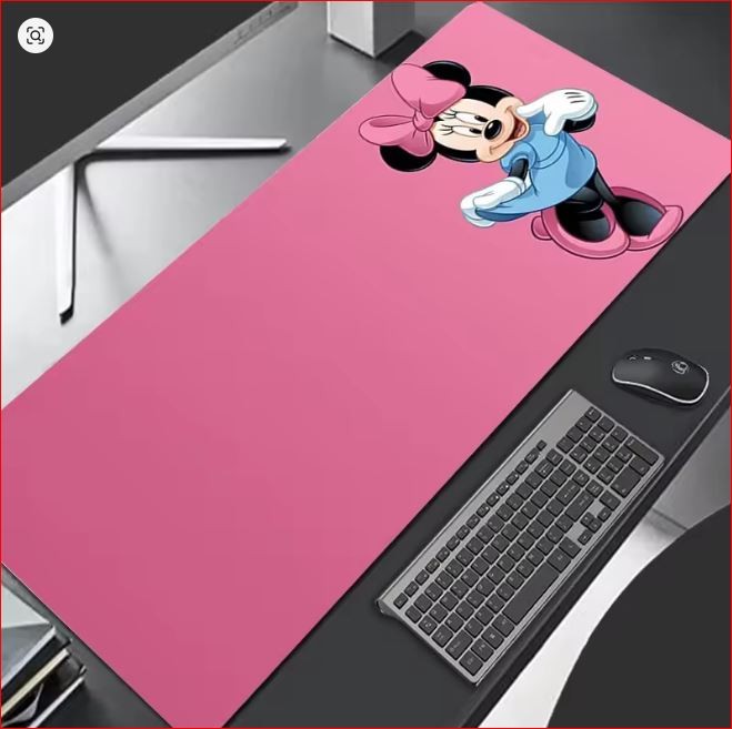 Disney Minnie Mouse Pink DisneyFriends Desk Mat Mouse Pad Gaming V3 | eBay